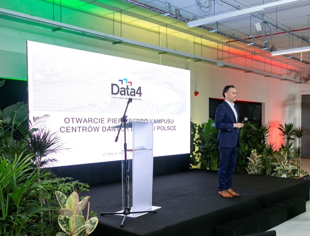 DATA4 REVOLUTIONIZING CONNECTIVITY: THE GRAND OPENING OF THE FIRST ...