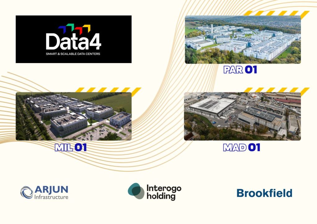 Data4 welcomes Arjun and Interogo to accelerate its growth in Europe ...