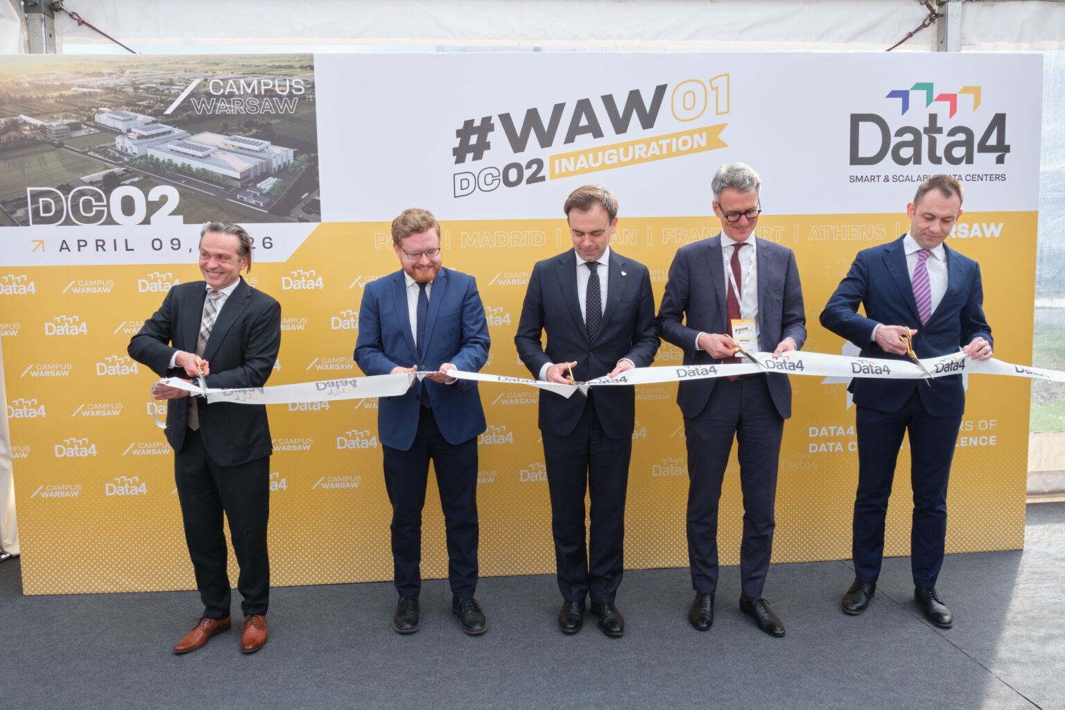 Data4 expands in Poland with second data center near Warsaw - DATA4